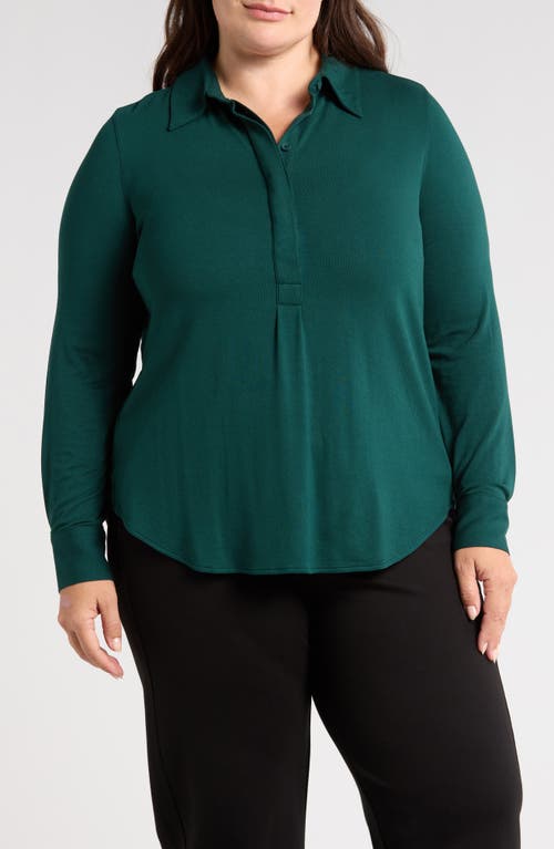UNIVERSAL STANDARD Universal Standard elbe popover shirt